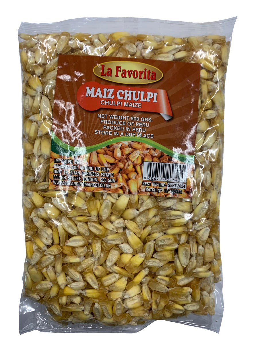 La Favorita Chulpi Maize 500g – Sol Andino Services Uk Ltd