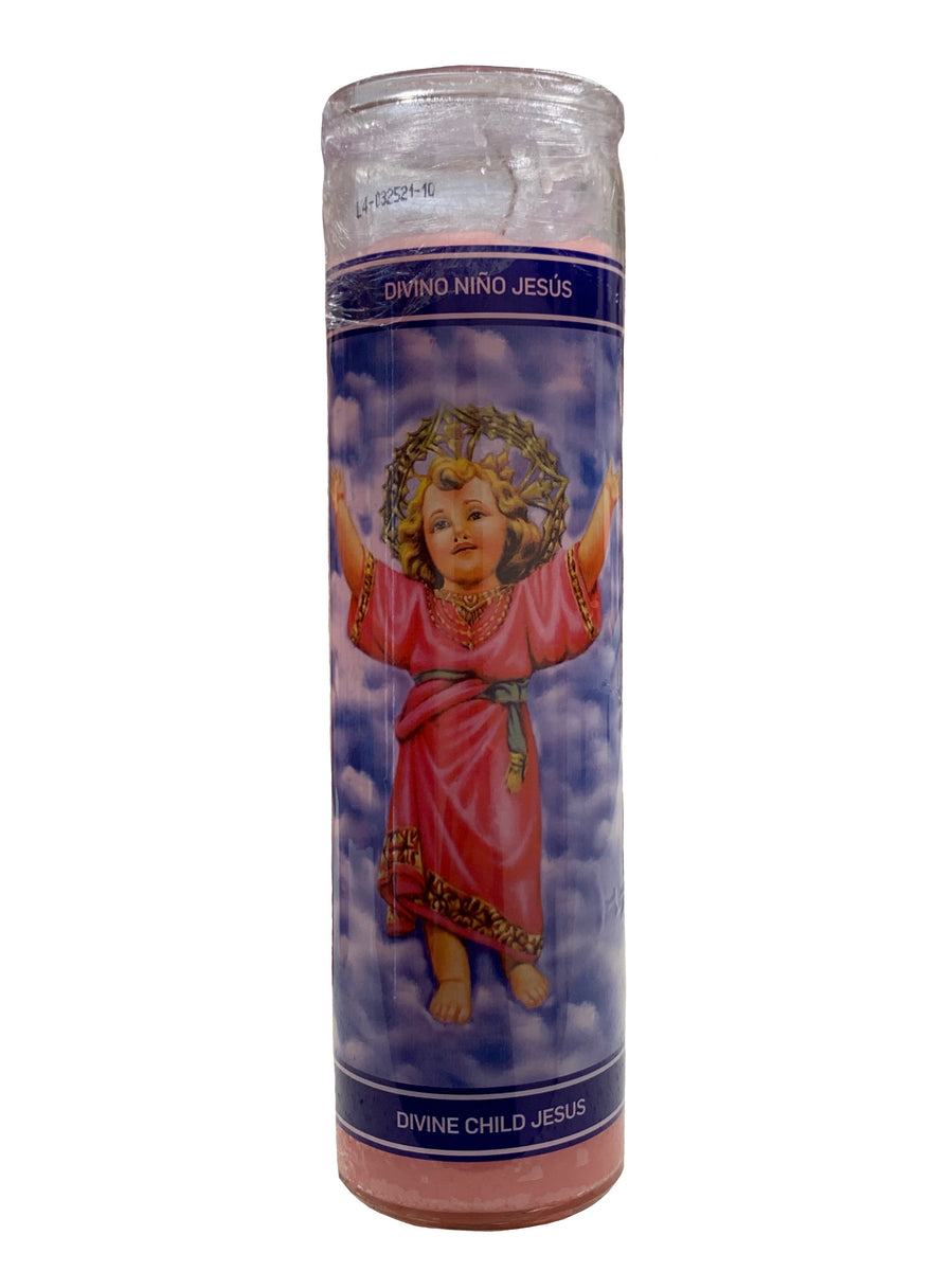 Divine Baby Jesus Candle – Sol Andino Services Uk Ltd